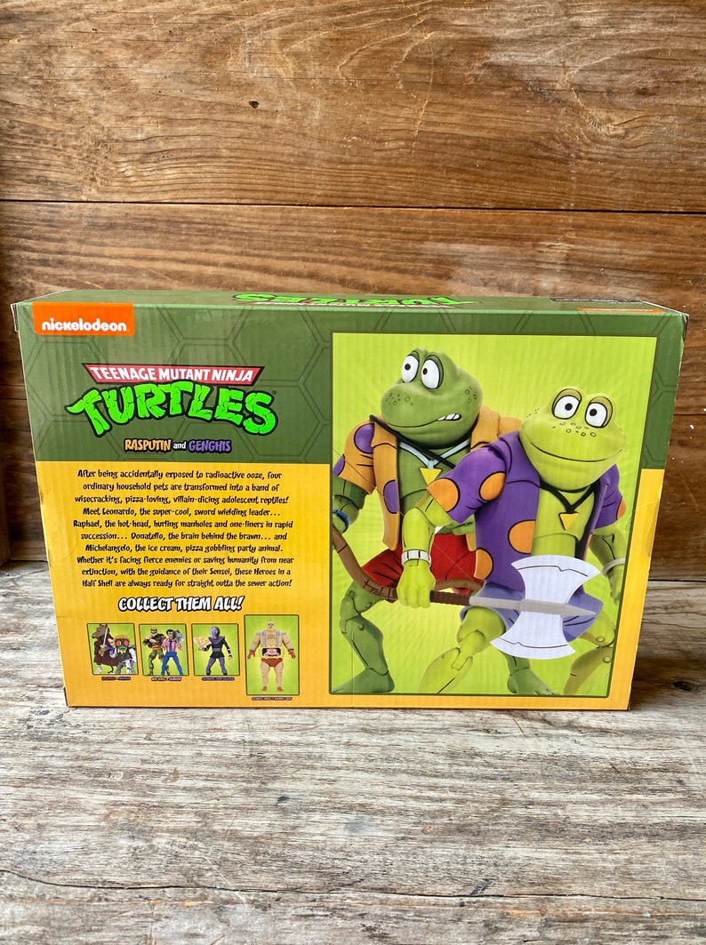 Nickelodeon Teenage Mutant Ninja Turtles Rasputin and Genghis - Etsy