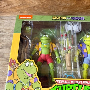 Nickelodeon Teenage Mutant Ninja Turtles Rasputin and Genghis Frog 2 ...