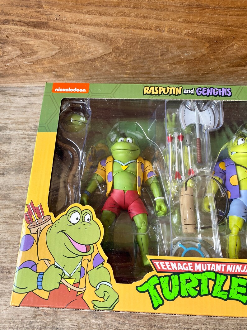 Nickelodeon Teenage Mutant Ninja Turtles Rasputin and Genghis - Etsy