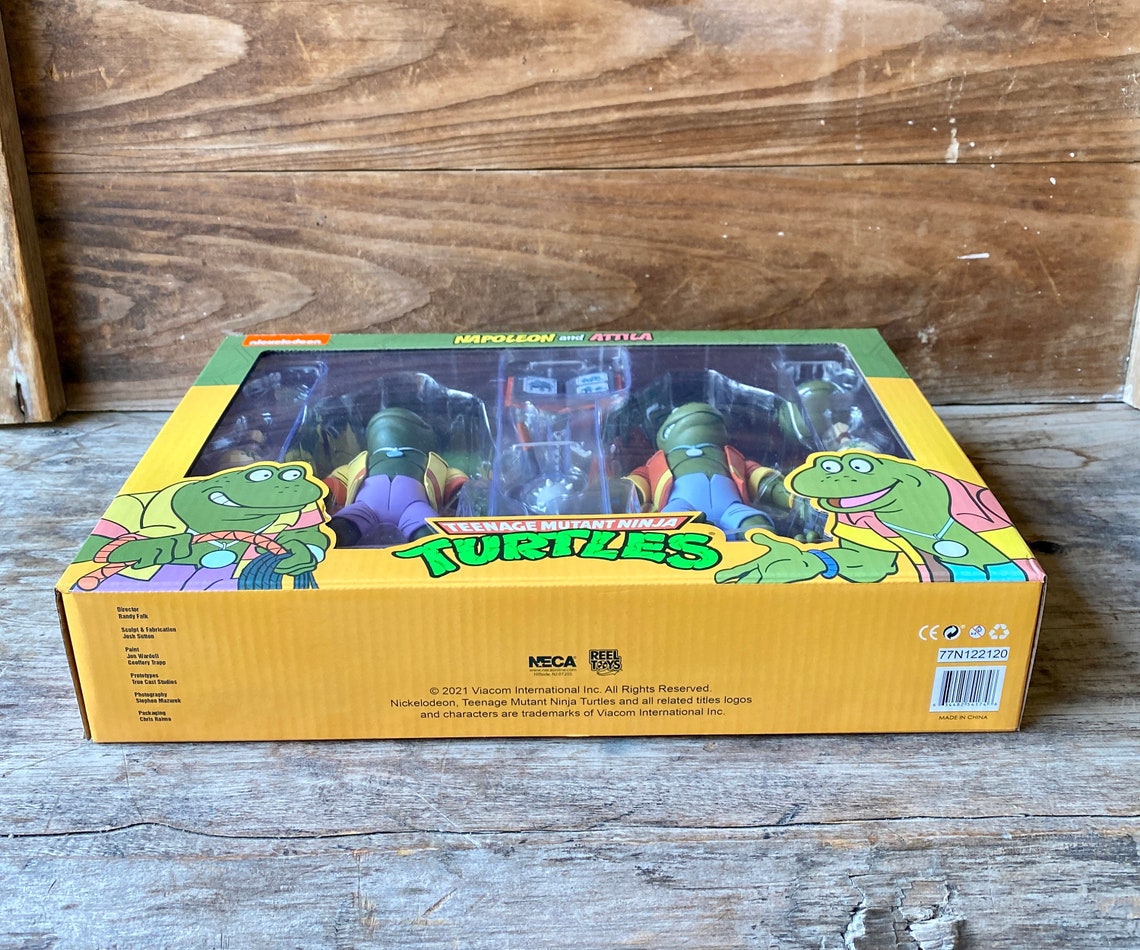 Nickelodeon Teenage Mutant Ninja Turtles Napoleon and Attila 2 - Etsy