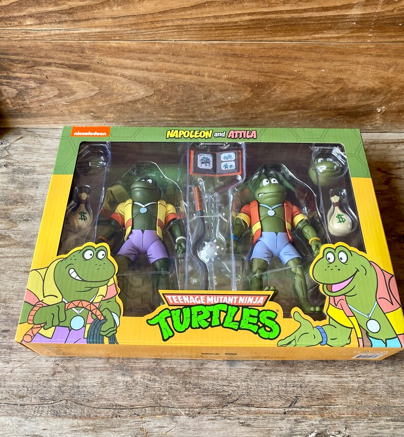 Nickelodeon Teenage Mutant Ninja Turtles Napoleon and Attila 2 - Etsy