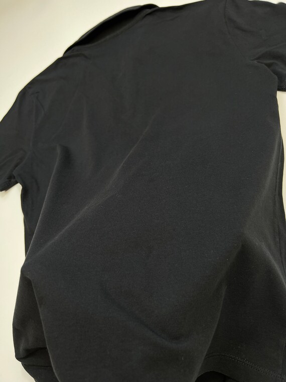 Versace Collection Half Face Medusa Logo Black Polo S… - Gem