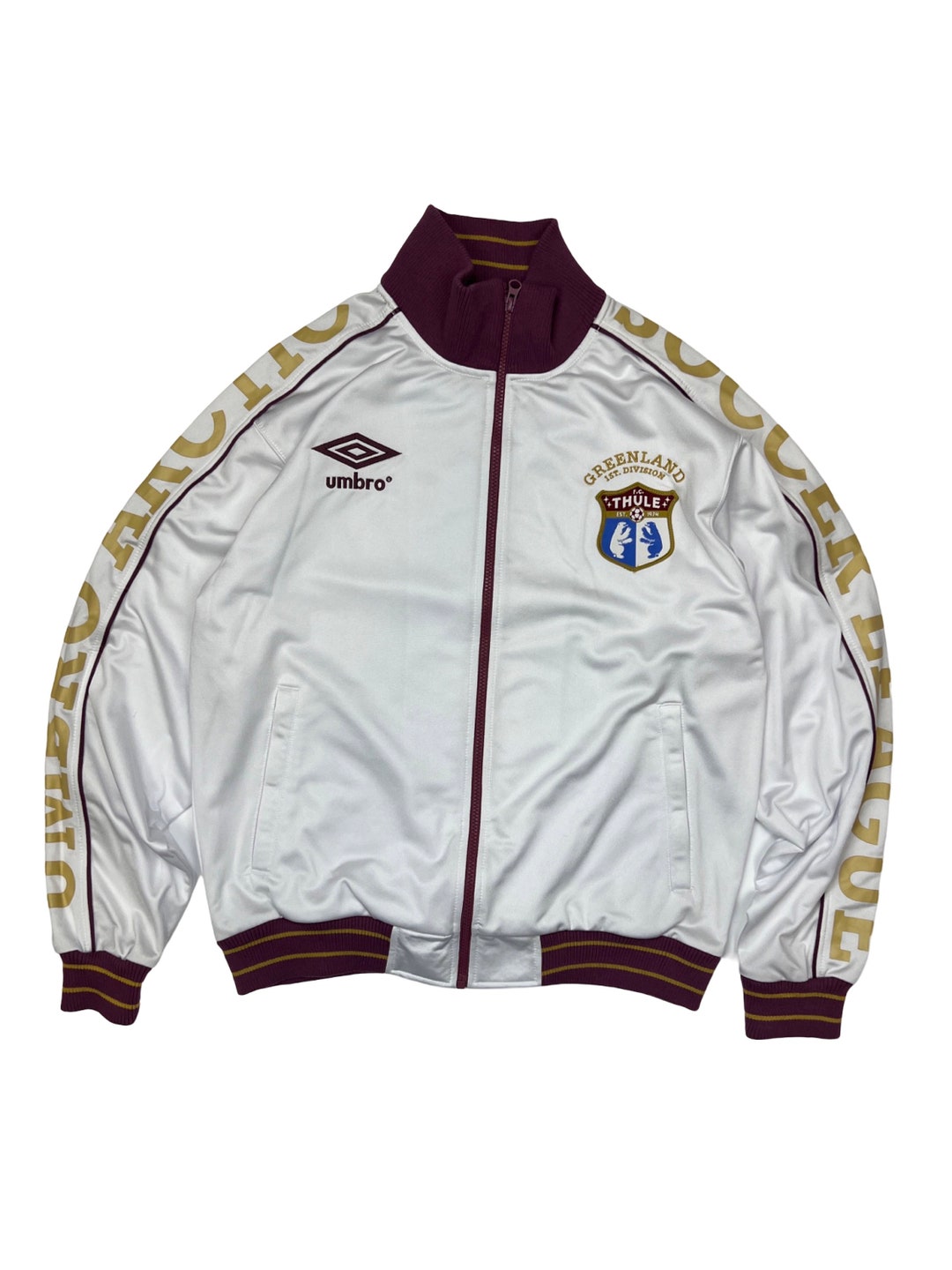 Umbro Soccer Track Jacket Greenland F.C. Thule Men's Size M - Etsy