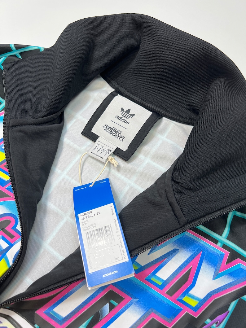 Adidas Jeremy Scott Rally Track Top Jacket Men's L - Etsy