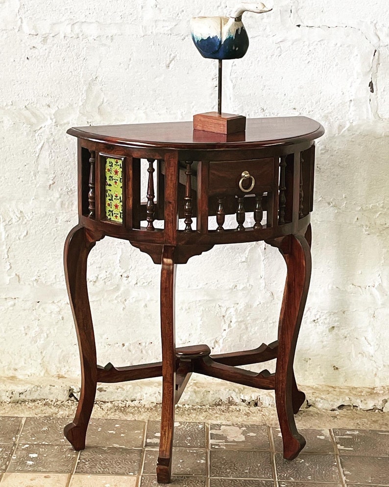 Vintage Style Colonial D Console Table - Etsy UK