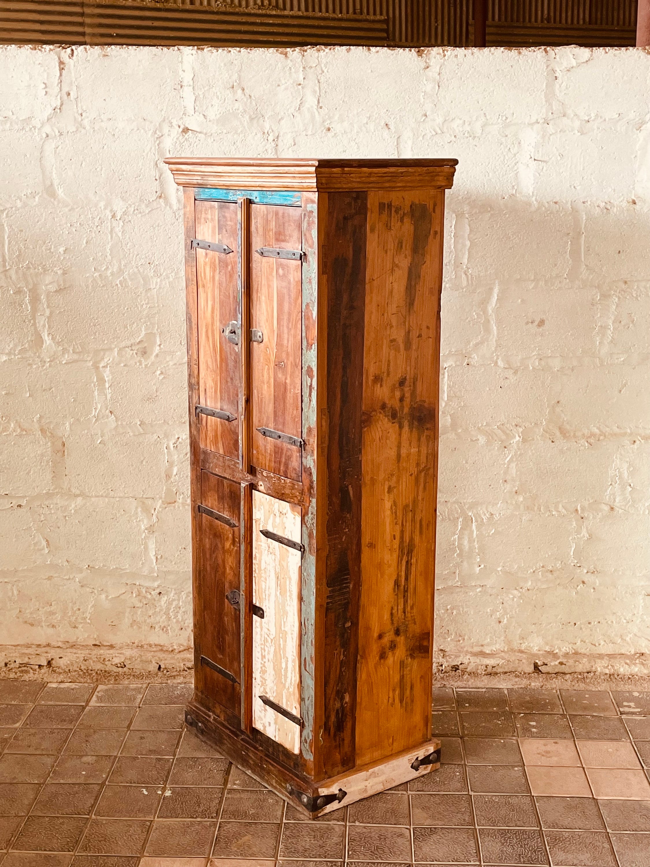 Rustic Reclaimed Wood Cabinet Armoire - Etsy