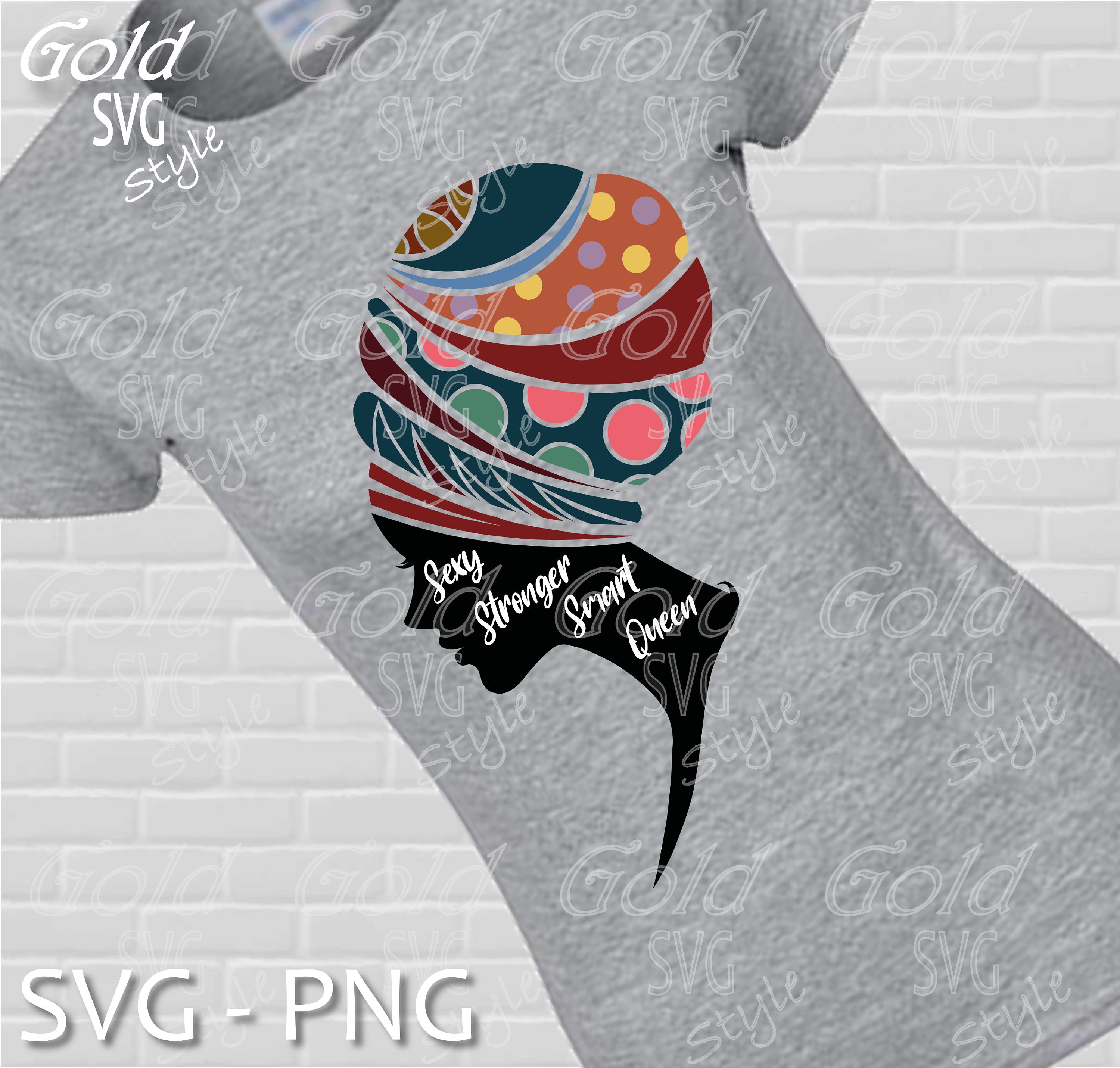 Afro Woman Smart Sexy Stronger Svg. PNG - Etsy