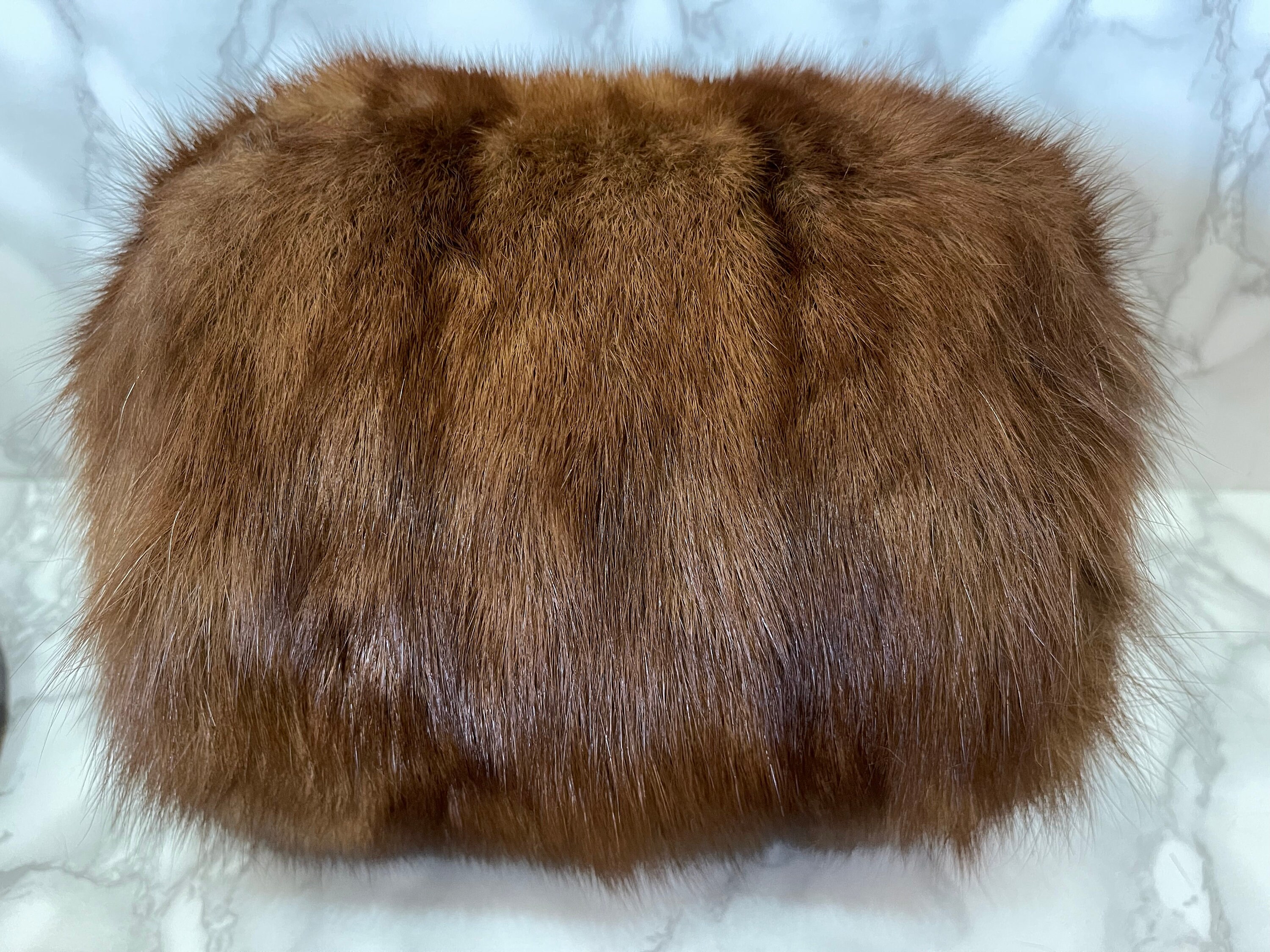 Real Fur Muff, Fox Fur, Vintage, Jeffs and Harris Manufacturing ...