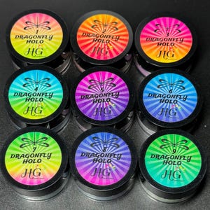 Aurora Dragonfly HOLO Powder - Etsy