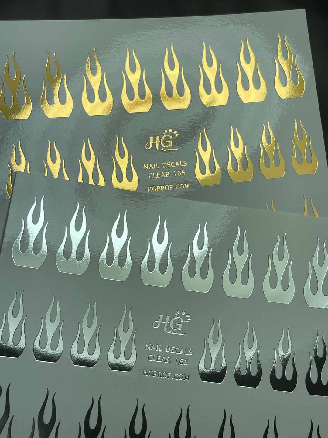 165 FOIL Water Decals - Etsy