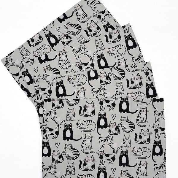 Cat Table Place Mats - Etsy