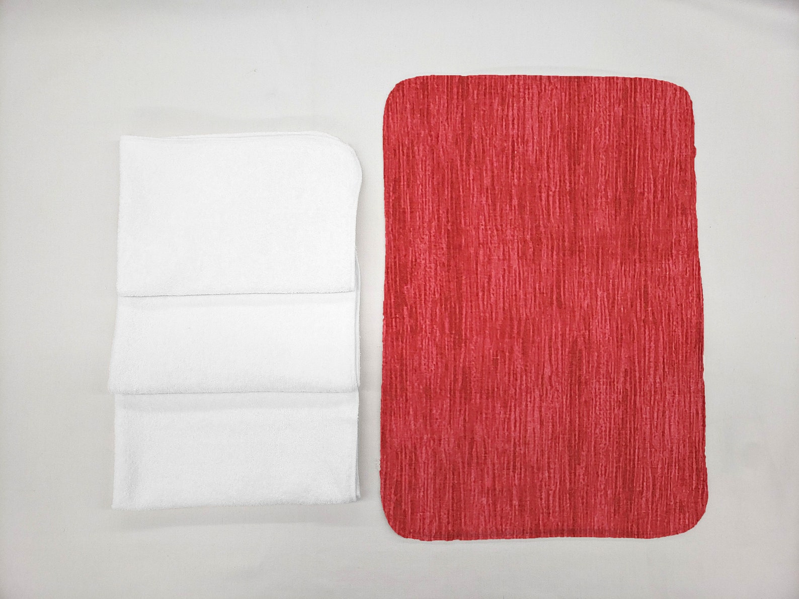 Color Wave on Terrycloth Hand Towels (set of 4) (10 Patterns Available ...