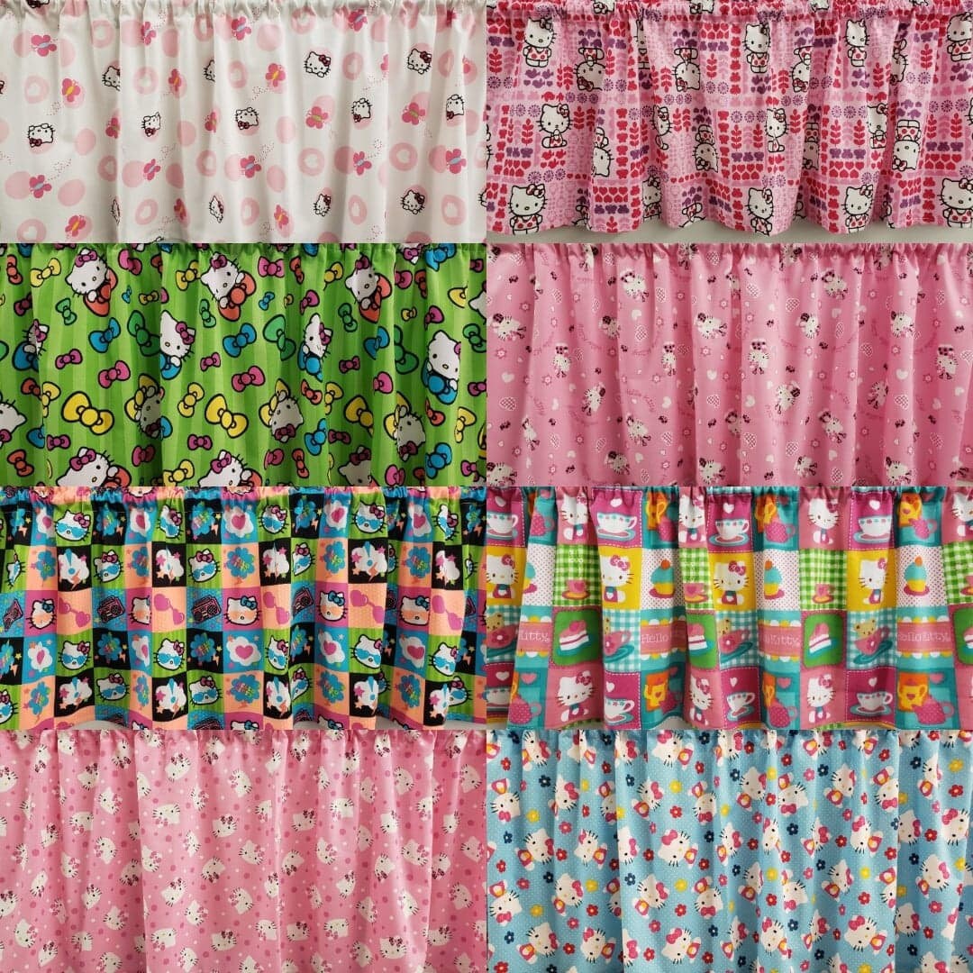 Cartoon Kitty Valances K4 - Etsy