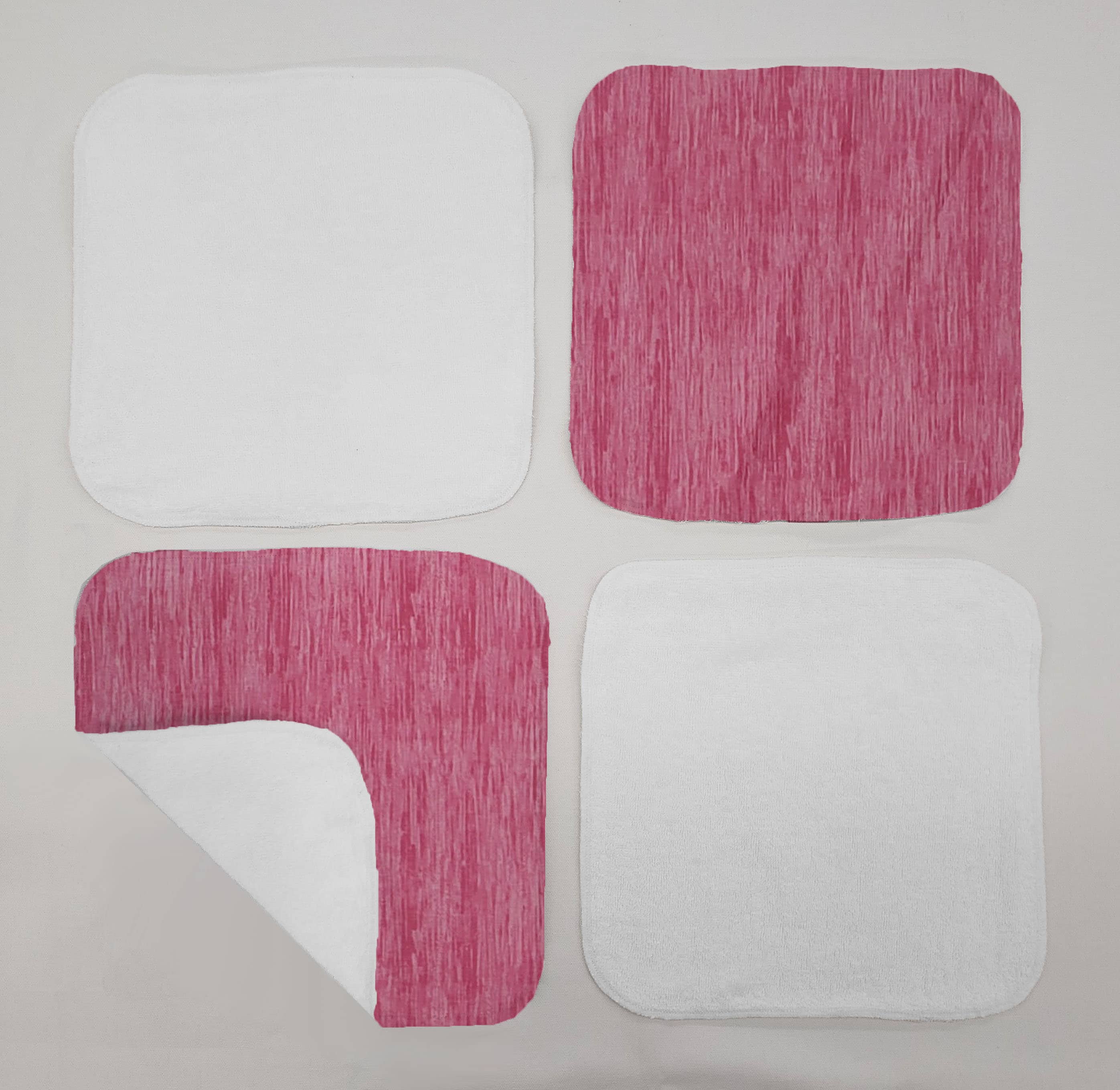 Color Wave on Terrycloth Washcloths (10 Colors Available) (set of 4) - Etsy