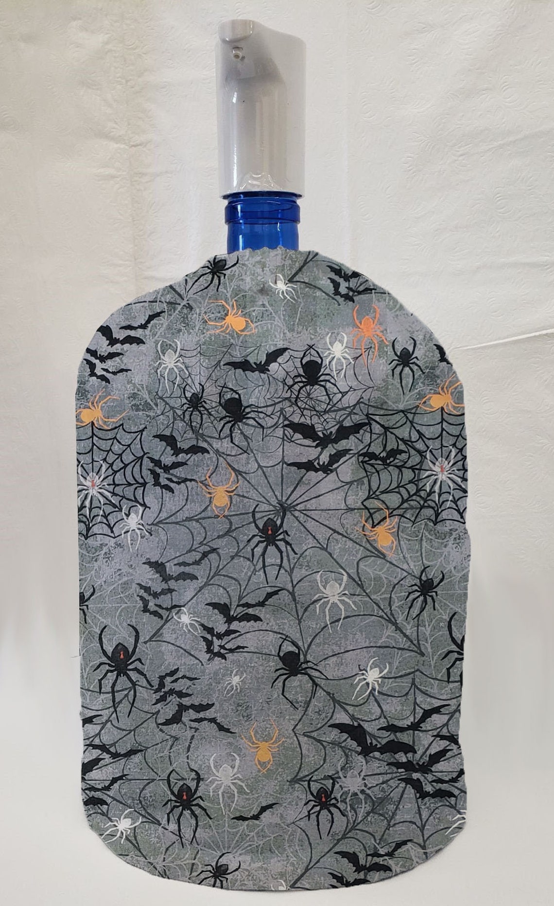 Halloween Spider Webs and Bats Water Bottle Cover - Etsy
