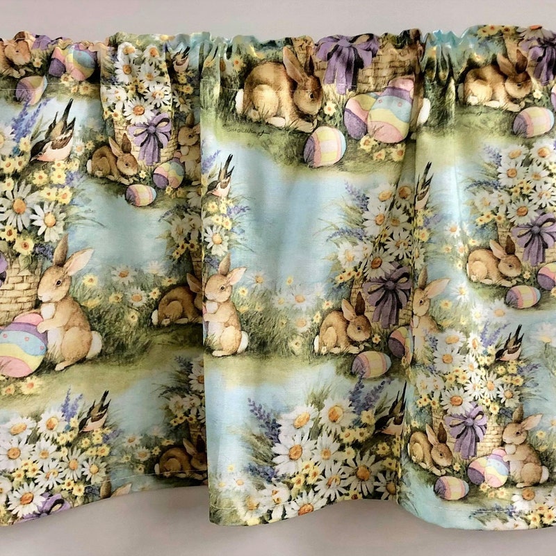 Easter Curtains - Etsy