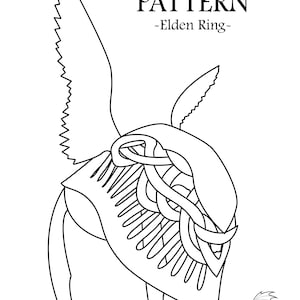 Malenia Helmet Pattern & Tutorial ~ Elden Ring (PDF) - Etsy