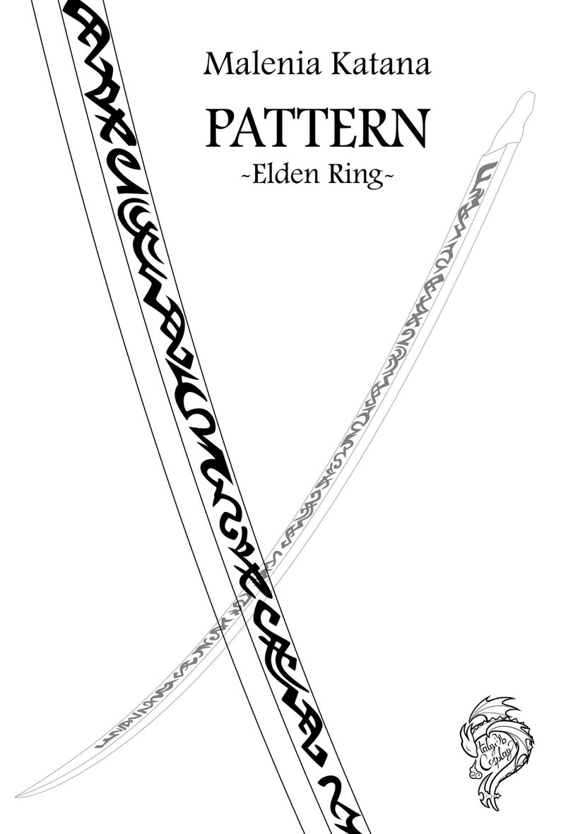 Malenia Katana Pattern & Tutorial ~ Elden Ring (PDF) - Etsy