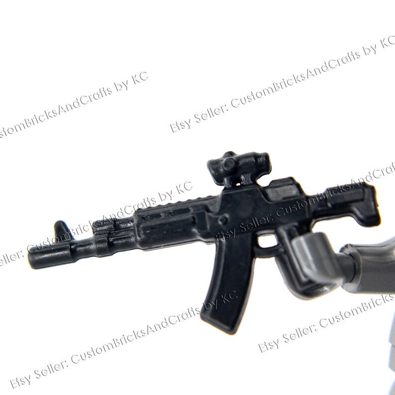 AK-12 Kalashnikov Rifle With Scope CUSTOM Brick Weapons Gun - Etsy