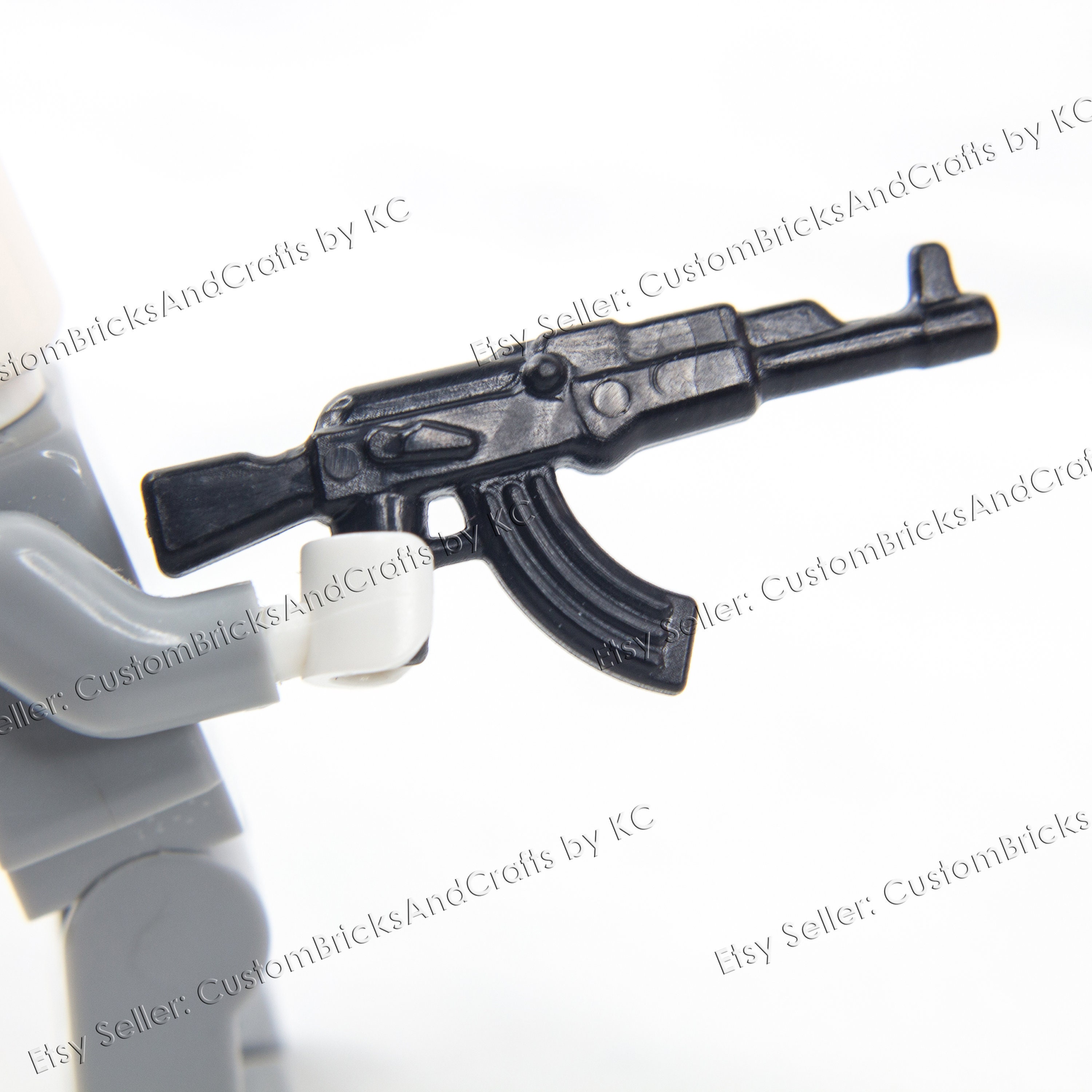 AK-47 Assault Rifle CUSTOM Brick Weapons Gun & Arms for - Etsy