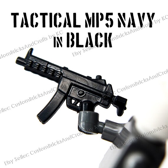 CUSTOM Brick Weapons Gun & Arms for Brick Minifigures MP5 - Etsy