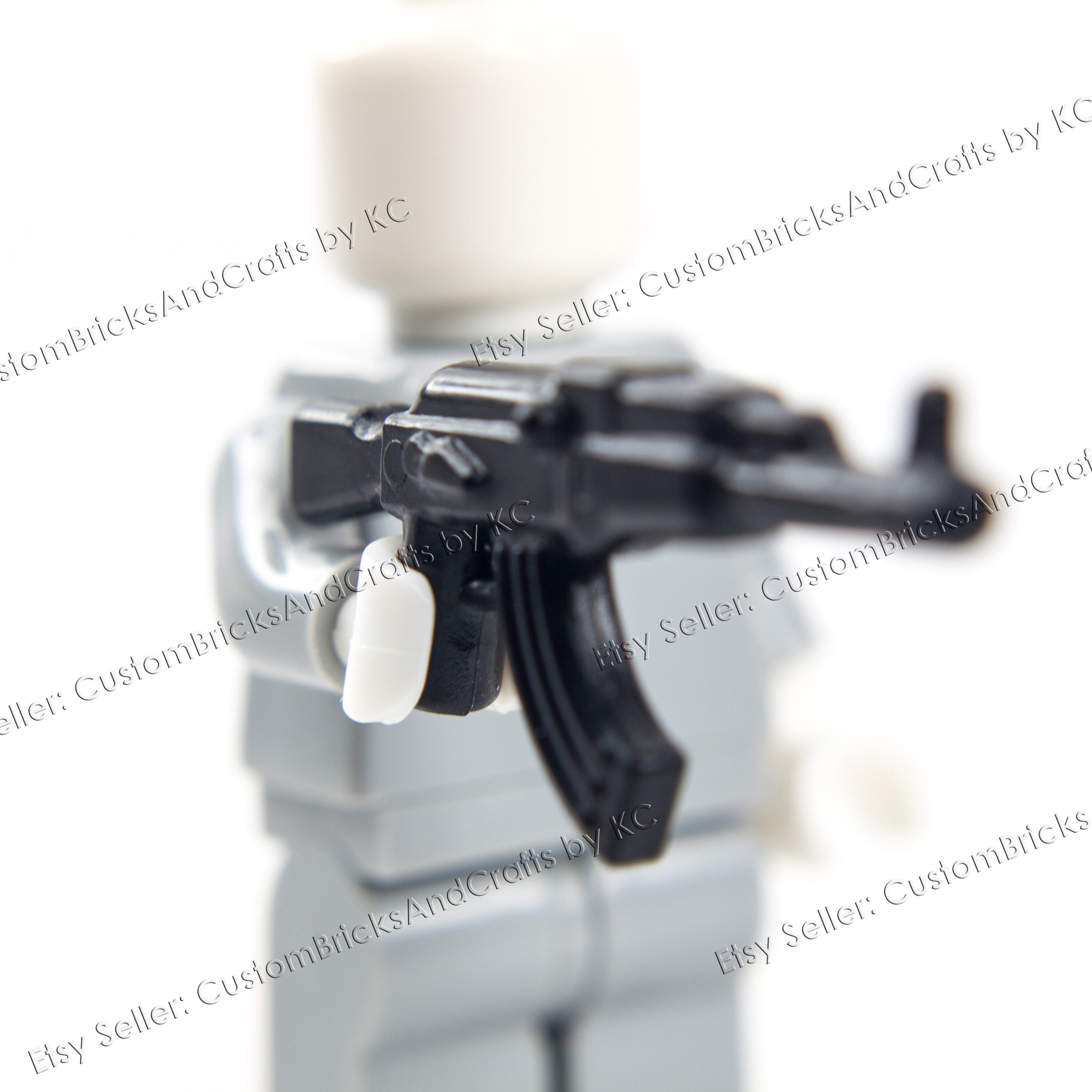 AK-47 Assault Rifle CUSTOM Brick Weapons Gun & Arms for - Etsy