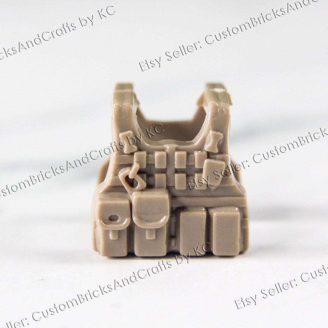 Tactical Vest for Minifig Custom Brick Compatible With Legos You Pick ...