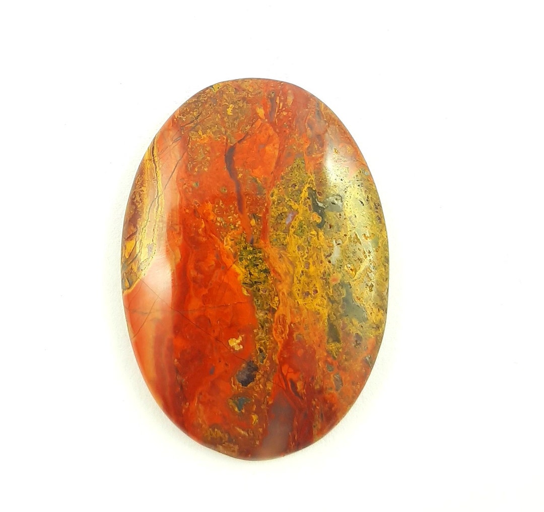 Awesome Moroccan Seam Agate Oval Shapesmooth Loose Gemstone - Etsy
