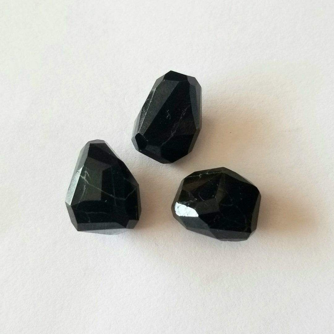 Marvelous Black Spinal Fancy Shape Faceted Loose Gemstone - Etsy