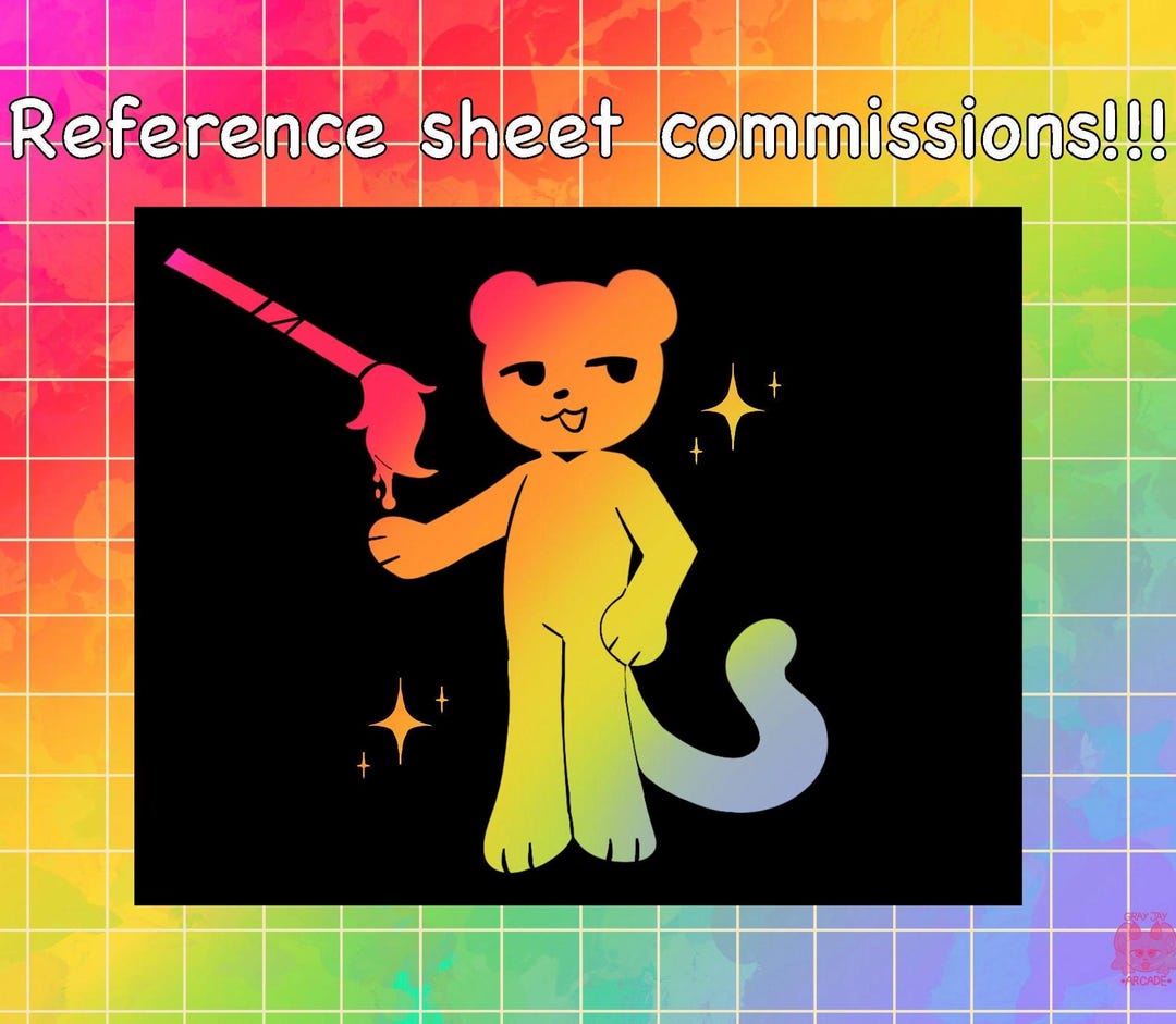 Reference Sheet Commissions - Etsy
