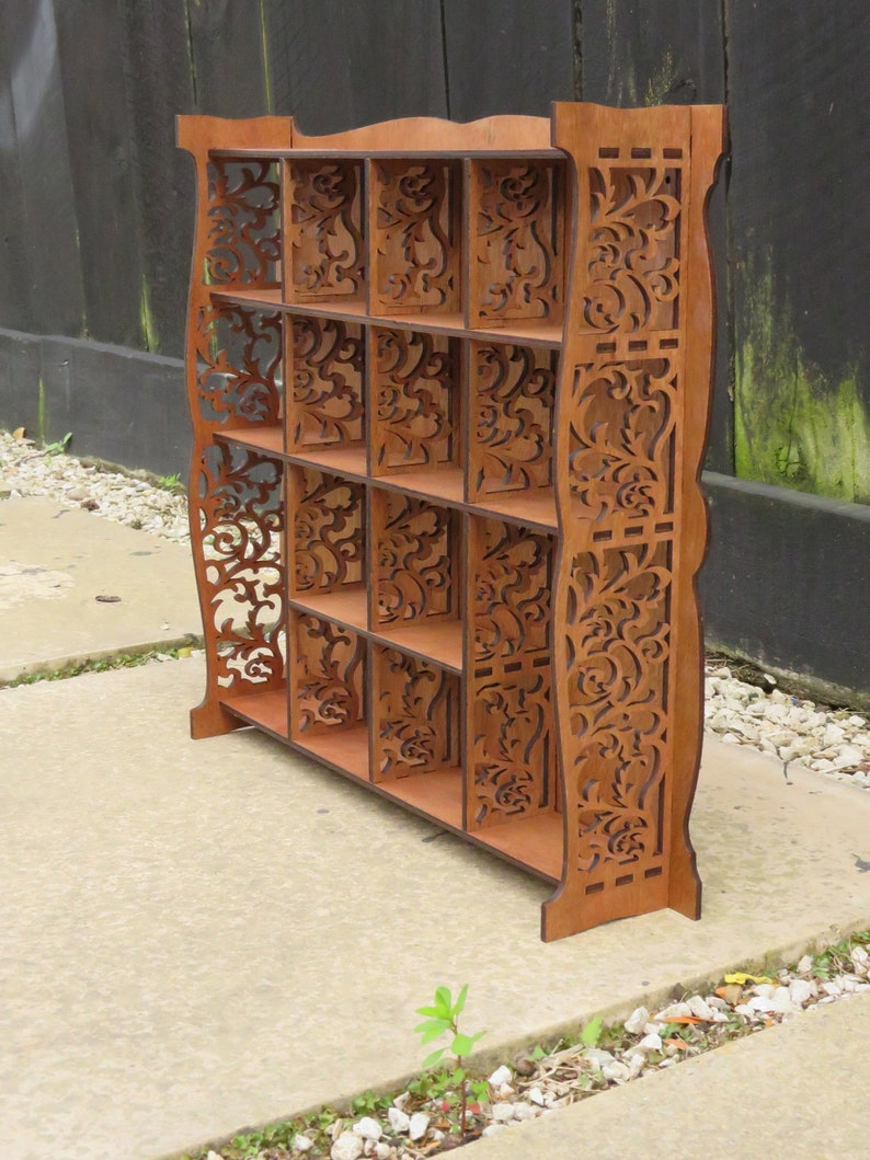 CDR DXF SVG Display Shelf 4mm Plywood Plans - Etsy