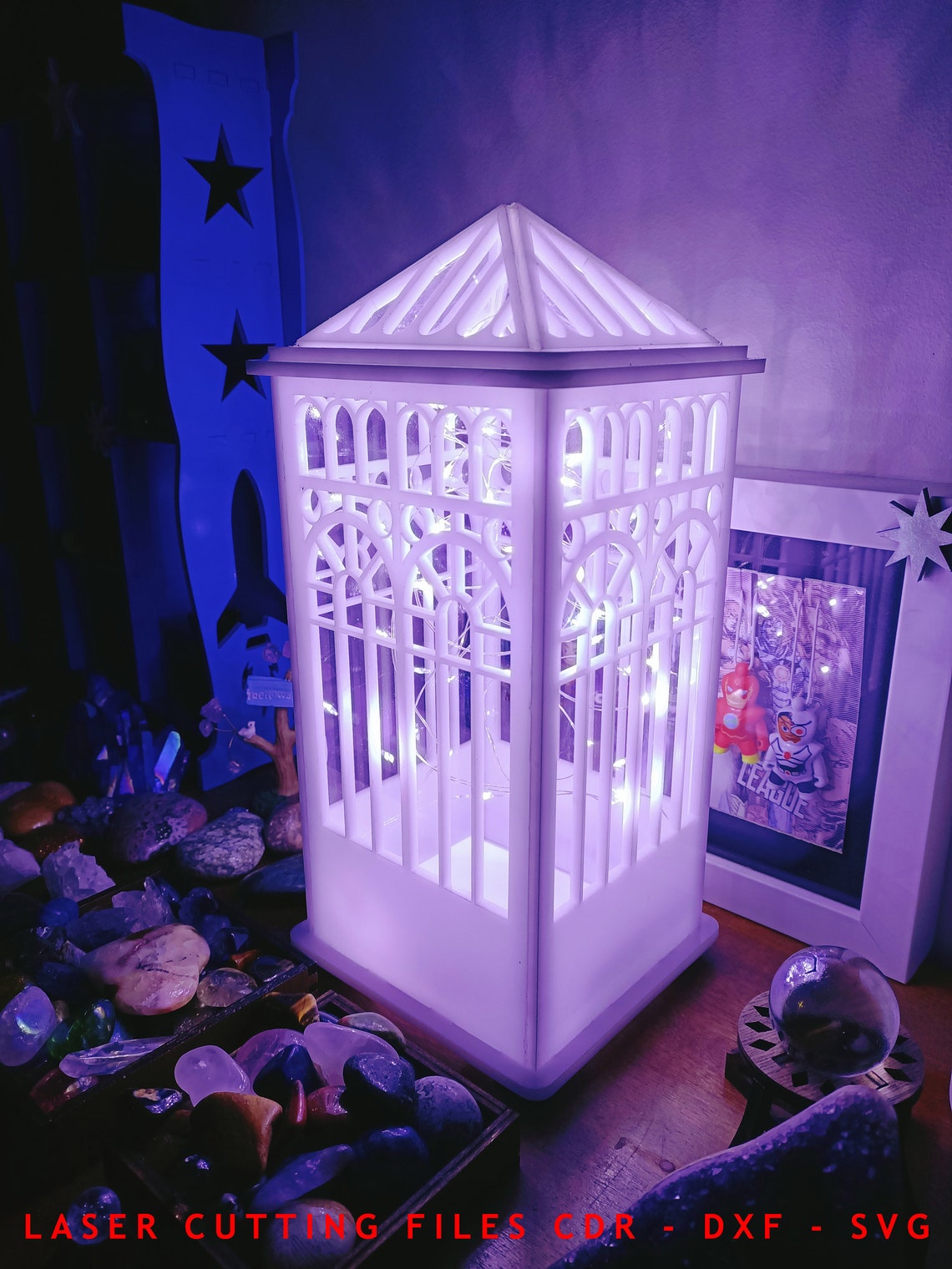 Lantern Laser Cut Files Dxf Cdr Svg for DIY Projects Crafts & Home ...