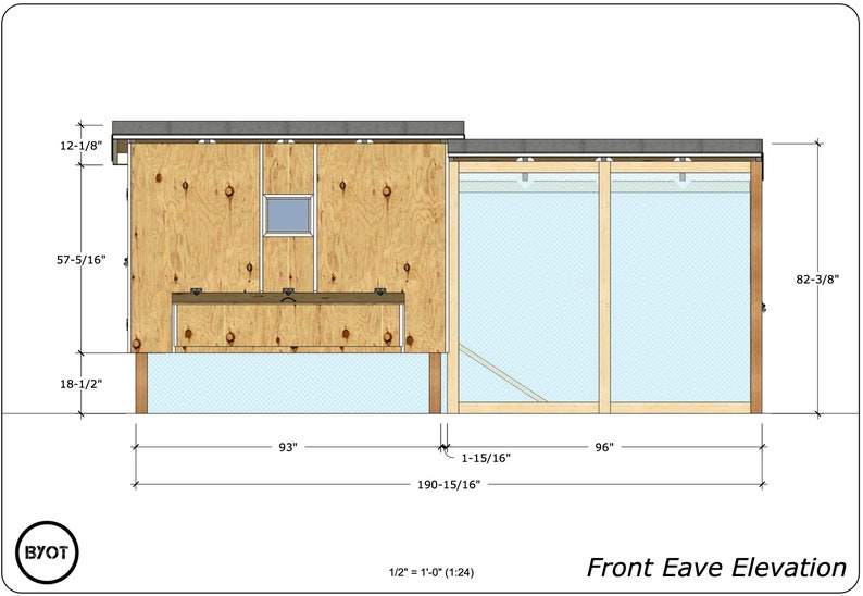 Chicken Coop Plans WITH Step by Step Video Tutorial - Etsy