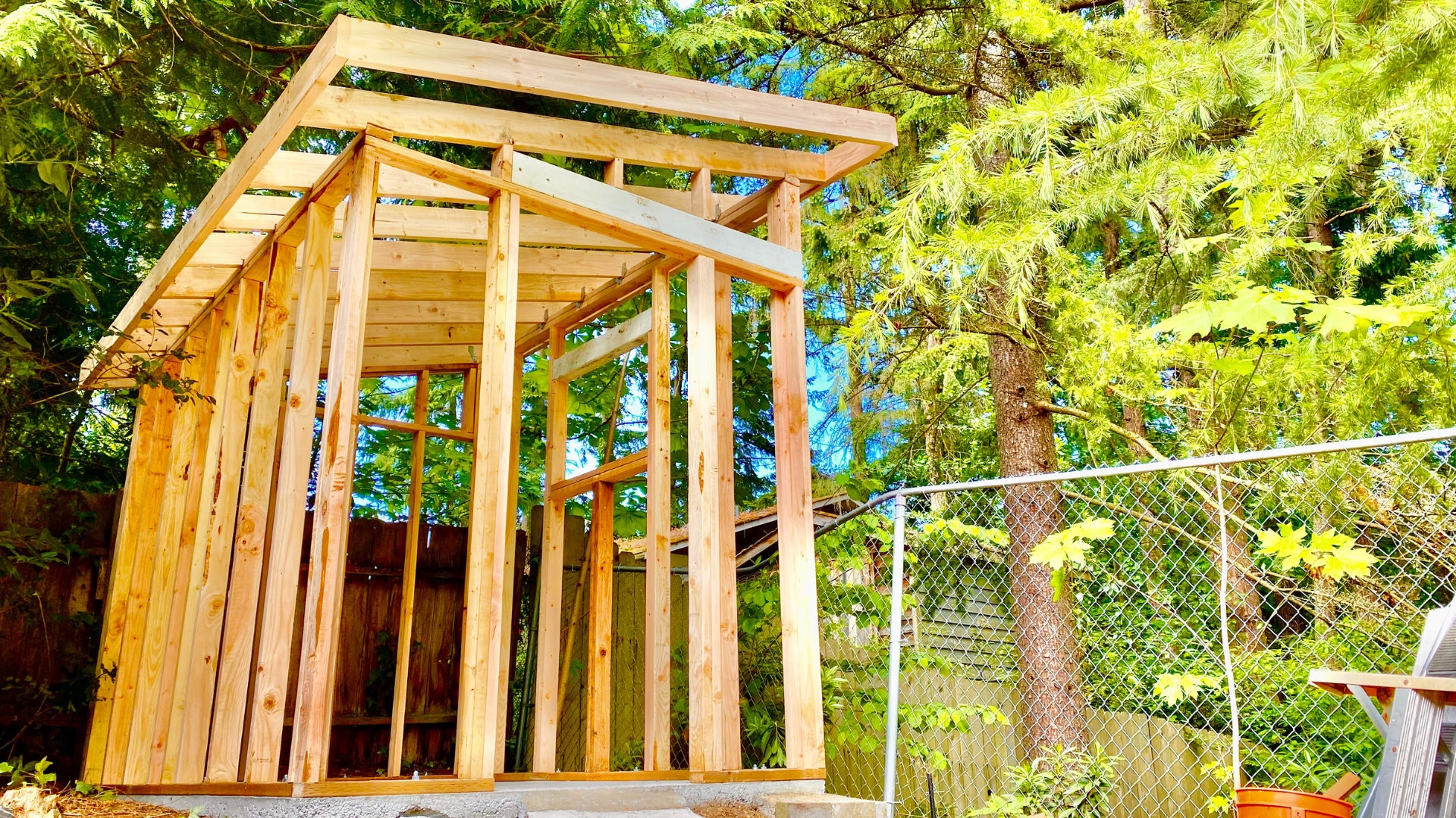 Lean-to Shed Plans // 6.5x10 PDF Shop Drawings - Etsy