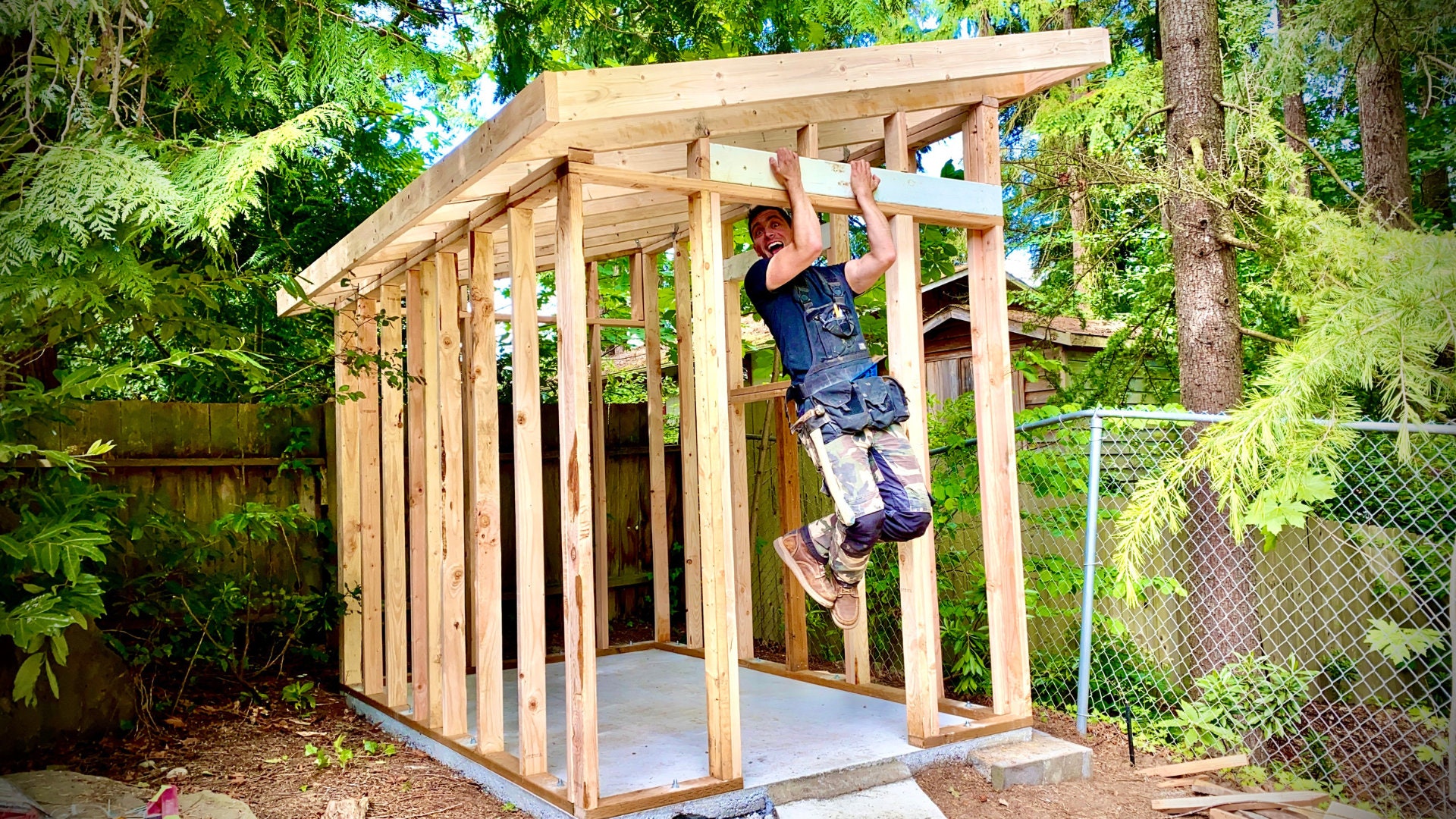 Lean-to Shed Plans // 6.5x8 PDF Shop Drawings - Etsy