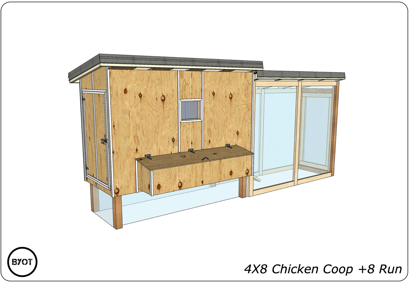 Chicken Coop Plans WITH Step by Step Video Tutorial - Etsy