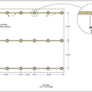 Freestanding Deck Plans With Step by Step Video Tutorial - Etsy