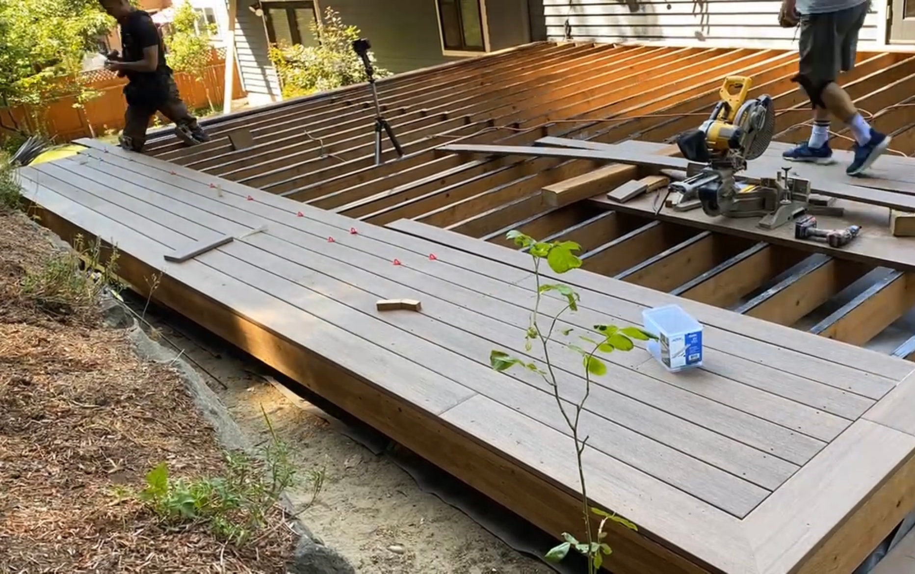 Freestanding Deck Plans With Step by Step Video Tutorial - Etsy