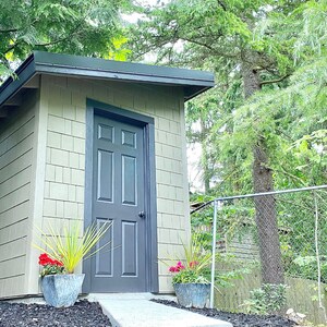 Lean-to Shed Plans // 10x10 PDF Shop Drawings - Etsy