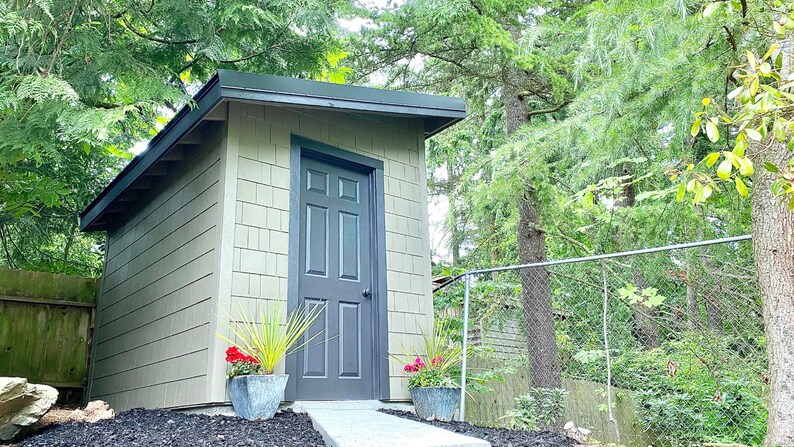 Lean-to Shed Plans // 10x10 PDF Shop Drawings - Etsy