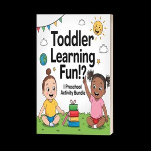 Toddler Learning Fun | Preschool Activity Bundle | Printable Learning ...