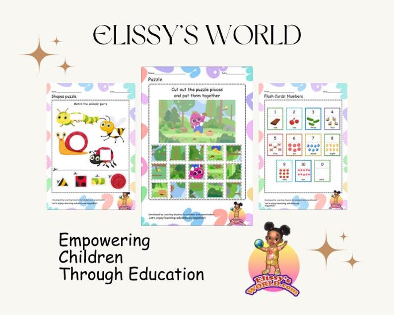 Toddler Learning Fun | Preschool Activity Bundle | Printable Learning ...