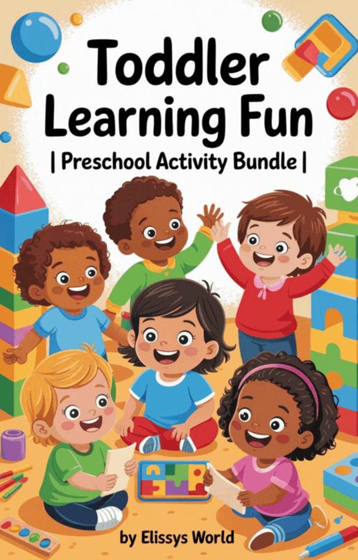 Toddler Learning Fun | Preschool Activity Bundle | Printable Learning ...