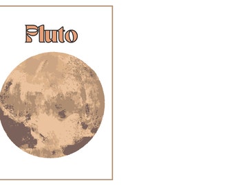 Digital Printable Solar System Flash Cards, Printable Activity, Outer ...