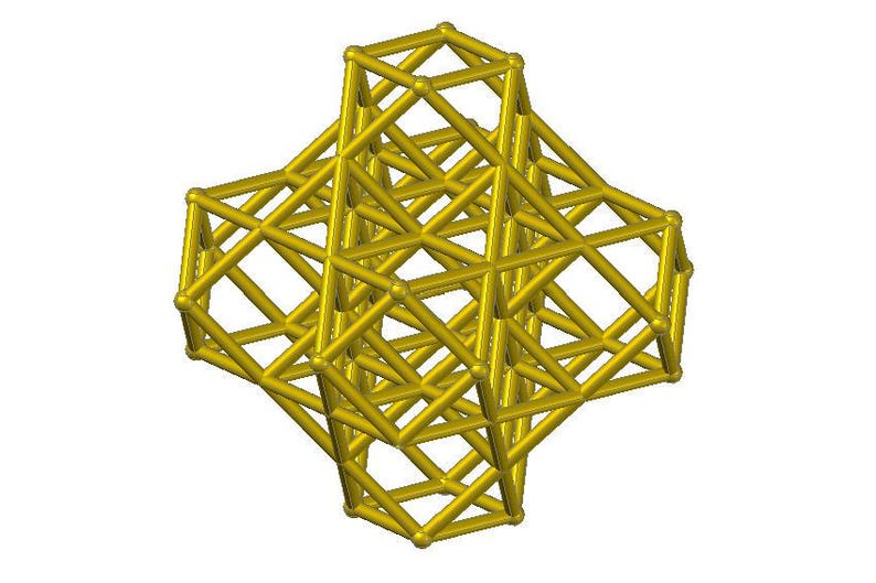 Sacred Geometry 64tetrahedron , Metatron, Octahedron, Seed Flower of ...