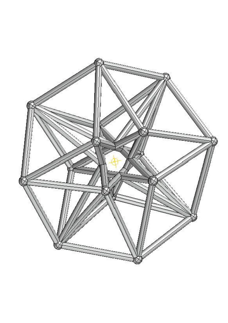 Sacred Geometry 64tetrahedron , Metatron, Octahedron, Seed Flower of ...