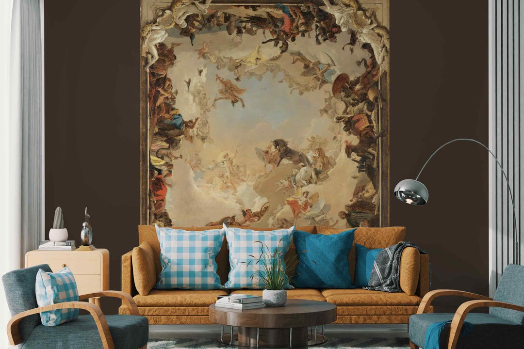 Vintage Renaissance Art Wallpaper Peel & Stick or Non Woven Greek ...