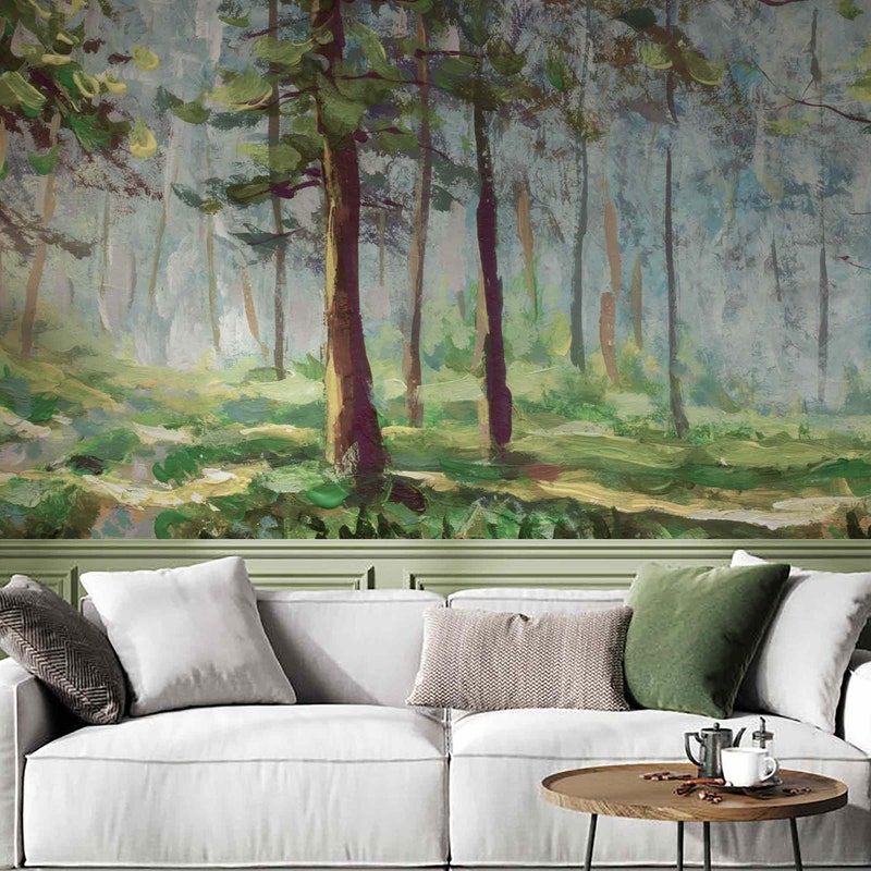 Forest Wall Mural - Etsy