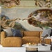 Creation of Adam Wallpaper Peel & Stick or Non Woven Michelangelo ...