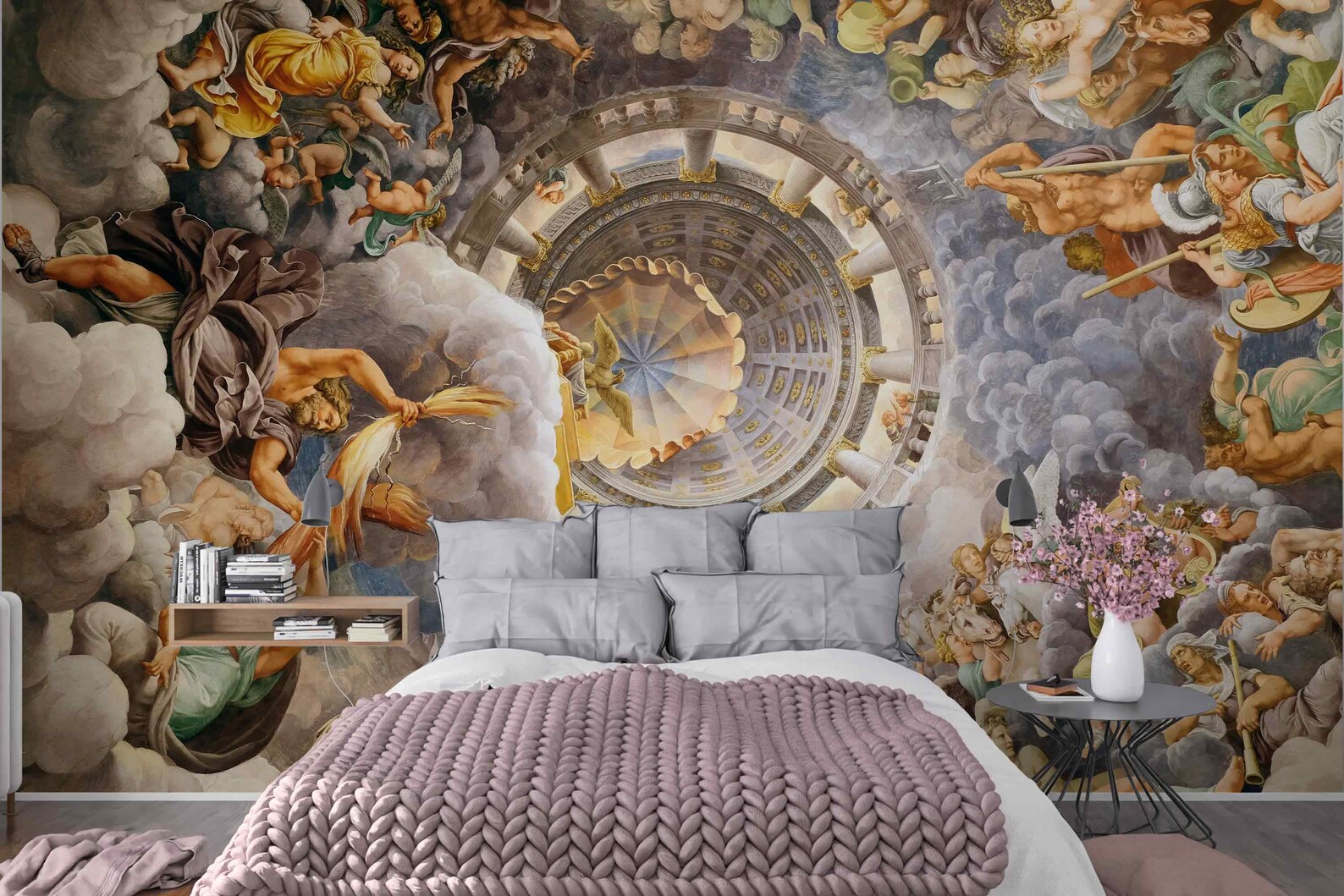 Renaissance Italian Art Wallpaper Peel & Stick or Non Woven Giulio ...